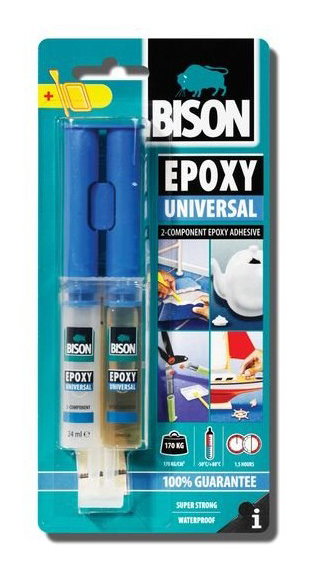 BISON EPOXY UNIVERSAL 24 ml | E-safetyshop.eu