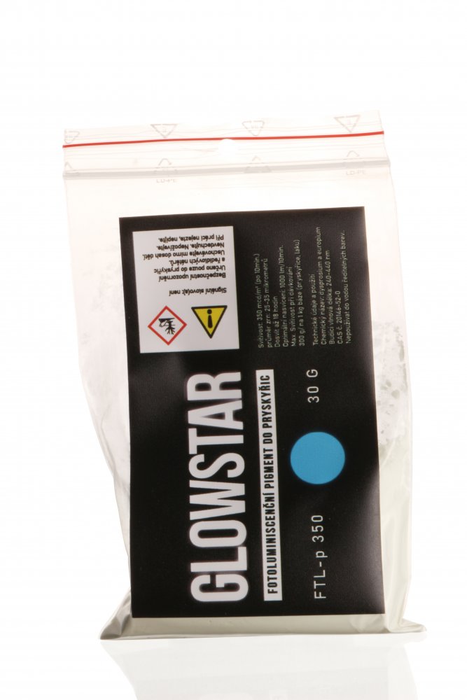 Photoluminescent pigment BLUE GlowStar FTL-P 350, into the resin | E ...