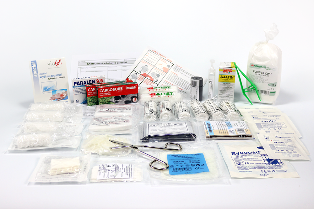 First aid kit - SCHOOL LABORATORY | E-safetyshop.eu