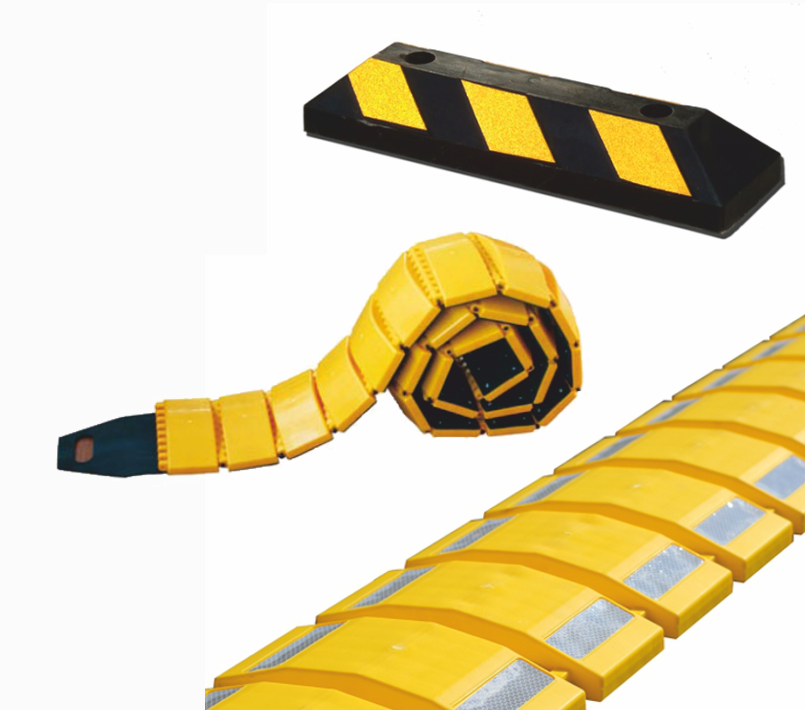 Speed bumps and parking stops | E-safetyshop.eu