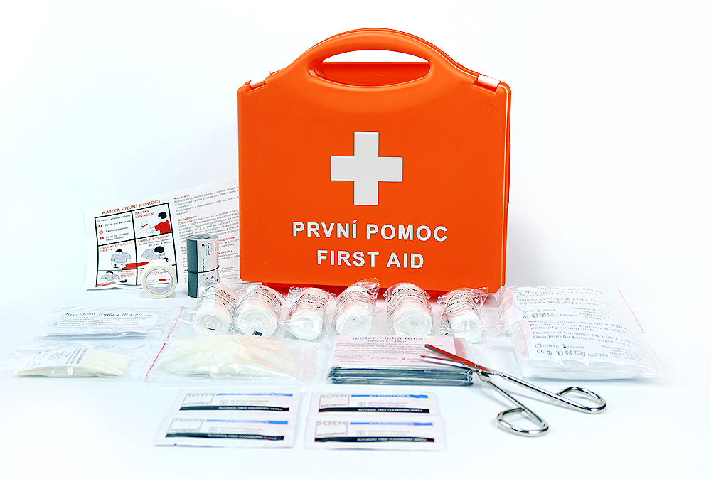 Wall mounted first aid kit Easy Aid | E-safetyshop.eu